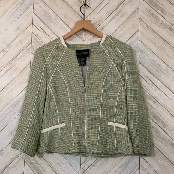 Etcetera | Jackets & Coats | Nwt Etcetera Tourista Tweed Jacket | Poshmark